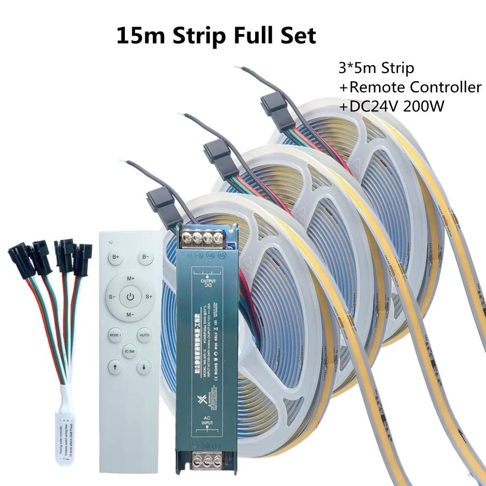 SET COB Running Water 24V WS2811 – LEDOF